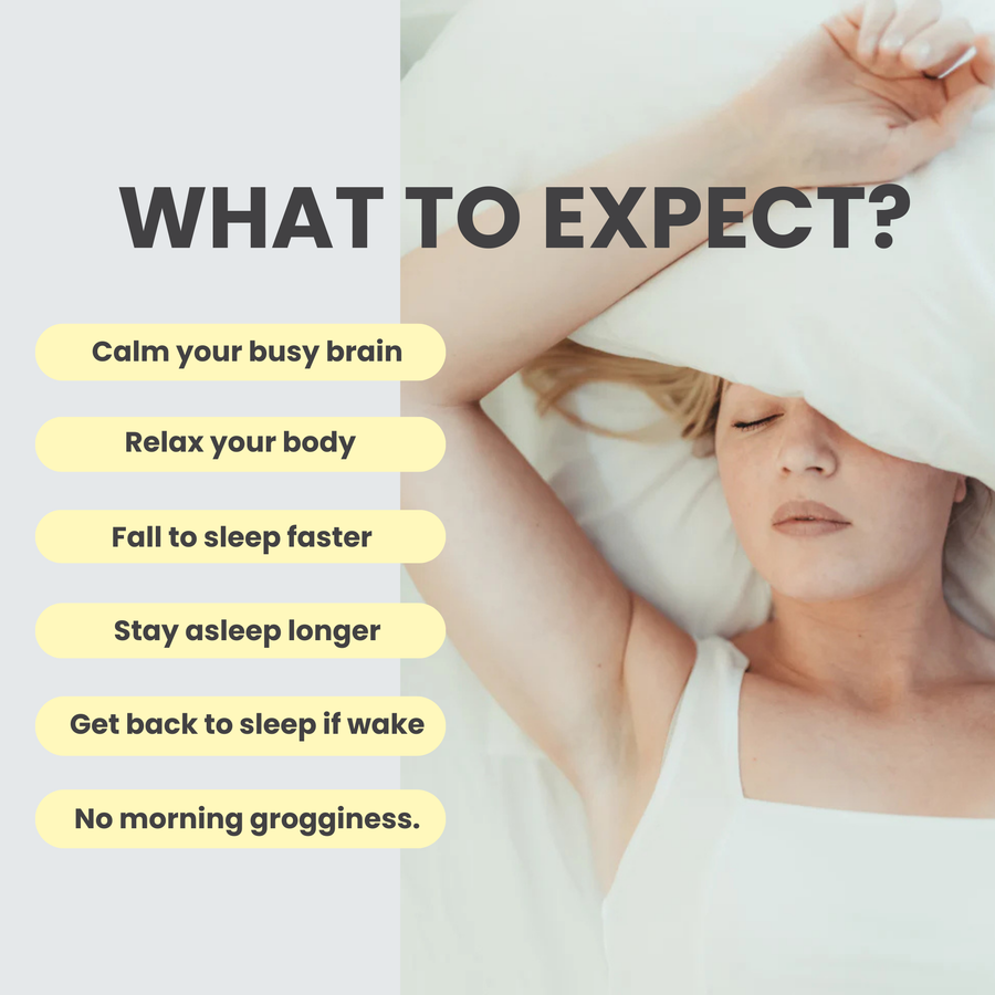 DoeZ Sleep Support Supplements - A Natural Sleep Aid
