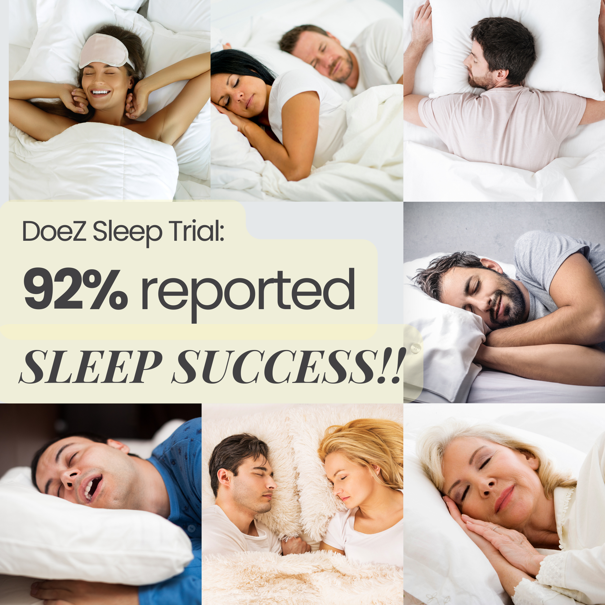 DoeZ Sleep Support Supplements - A Natural Sleep Aid